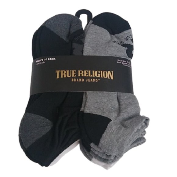 True Religion | Underwear & Socks | True Religion Pack Mens Low Cut ...